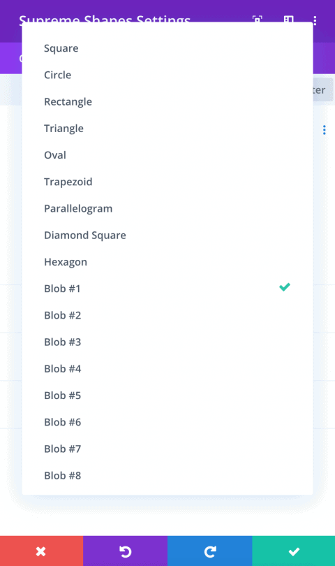 Shapes Module – Divi Supreme