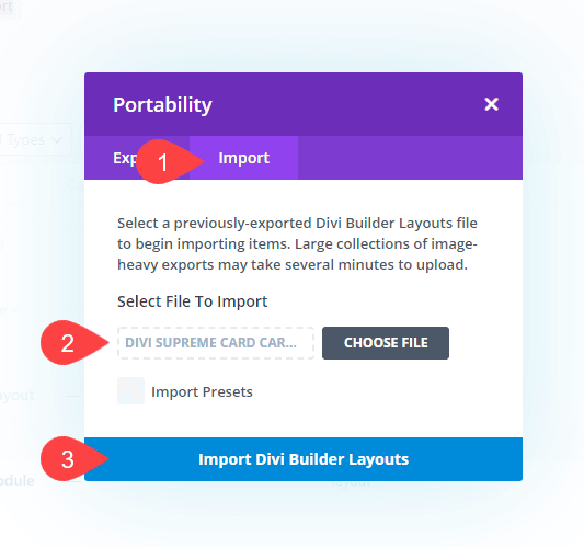 Free Layout Demo: Divi Supreme Card Carousel Module – Divi Supreme