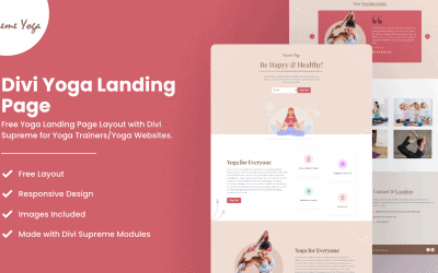 Divi Layouts – Divi Supreme