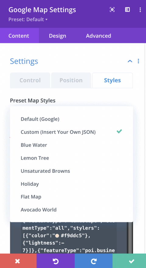 Supreme Maps Divi Module – Divi Supreme
