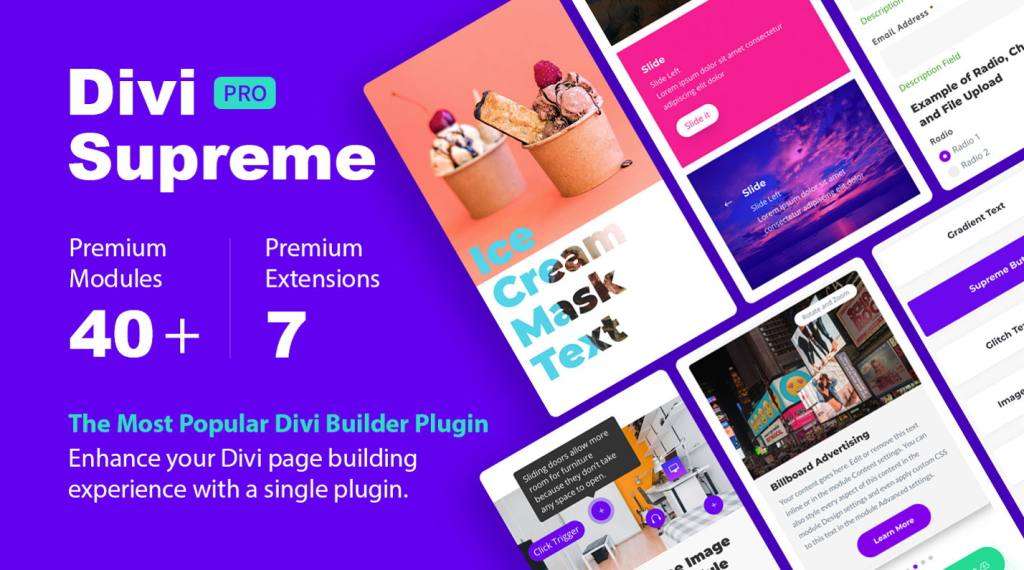 Divi Card Carousel Module – Divi Supreme