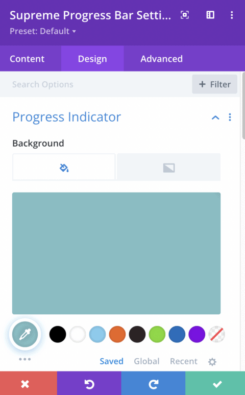 Supreme Progress Bar Module – Divi Supreme