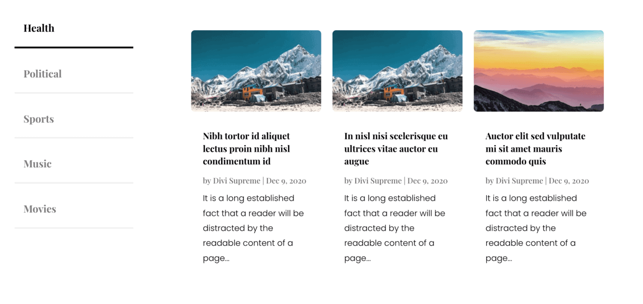 Supreme Mega Menu for Divi – Divi Supreme