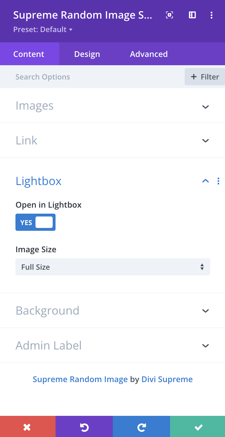 Divi Supreme Random Image Module – Divi Supreme